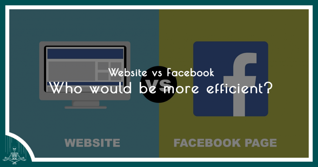 Website vs Facebook : Who would be more efficient? - Alcinder Tech